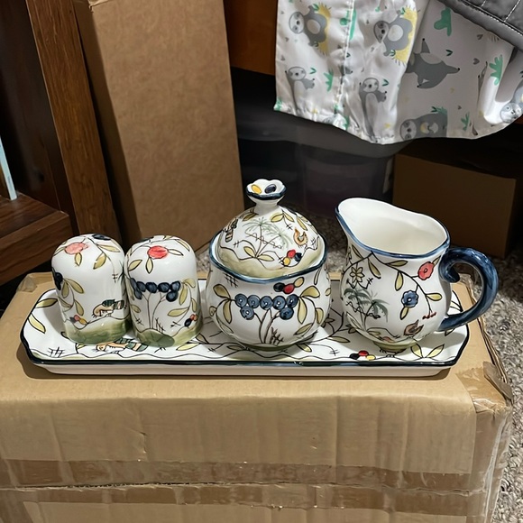 Temp-Tations | Dining | Temptations 6 Piece Sculpted Hostess Set Lisben ...